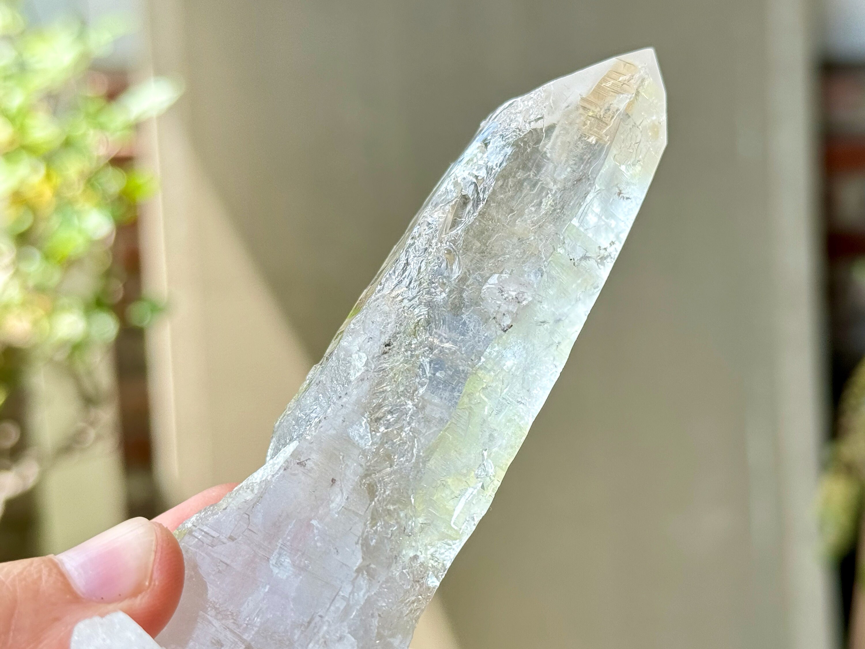 Lightning Strike Laser Quartz, Double Terminated Laser Wand Formation ...