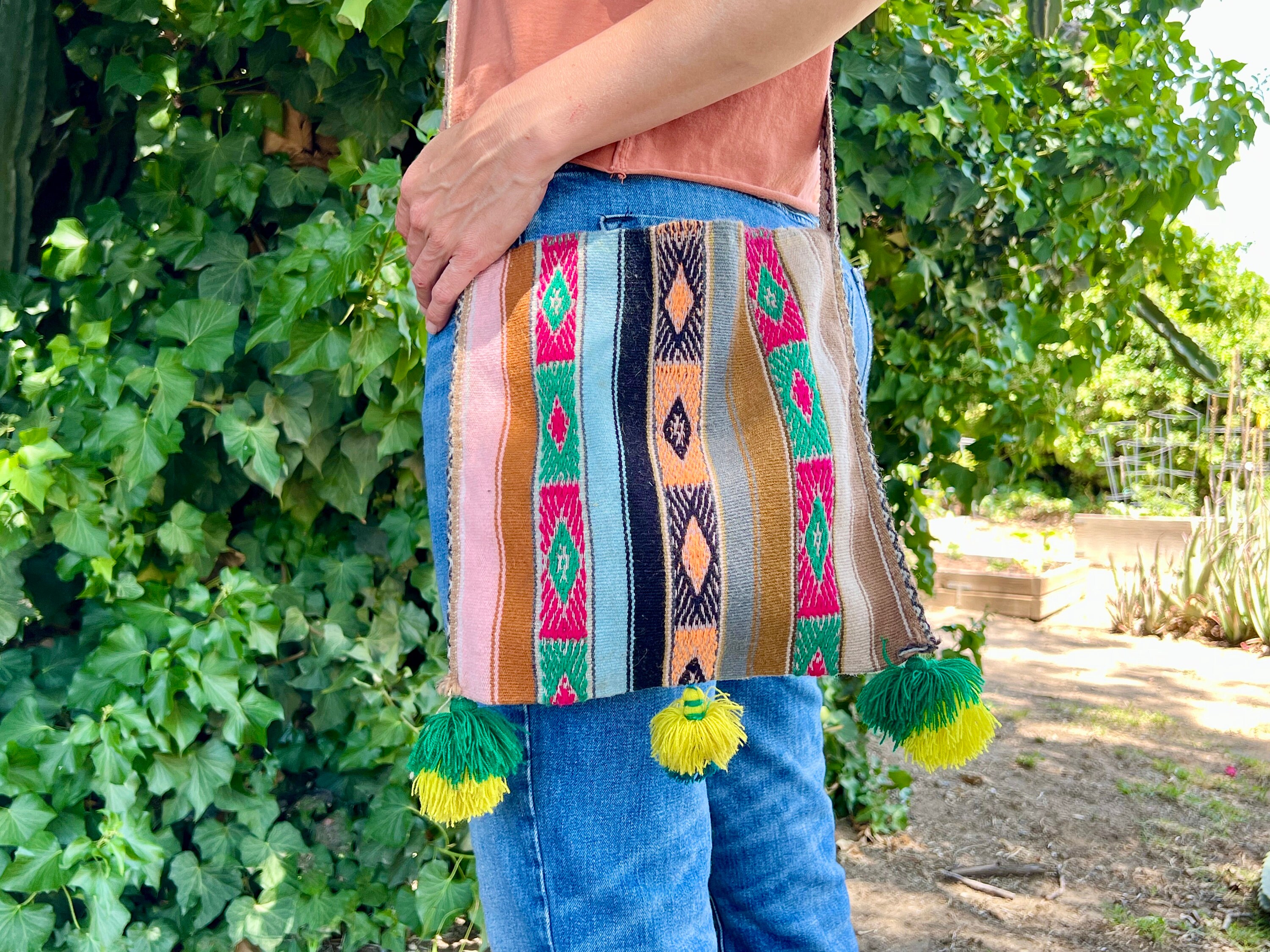 Peruvian Chuspa Bag, Traditional Handwoven Andean Bag for Medicine ...