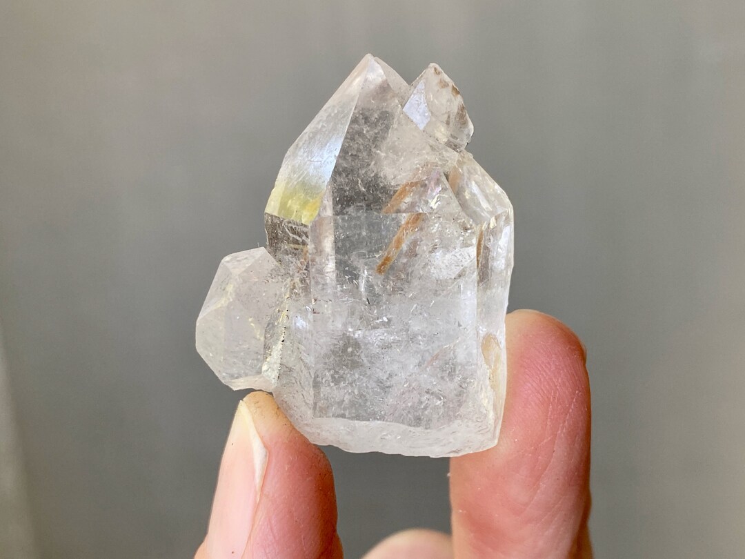 Brookite Included Quartz, New Find, Rare Inclusion, Clear Quartz With ...