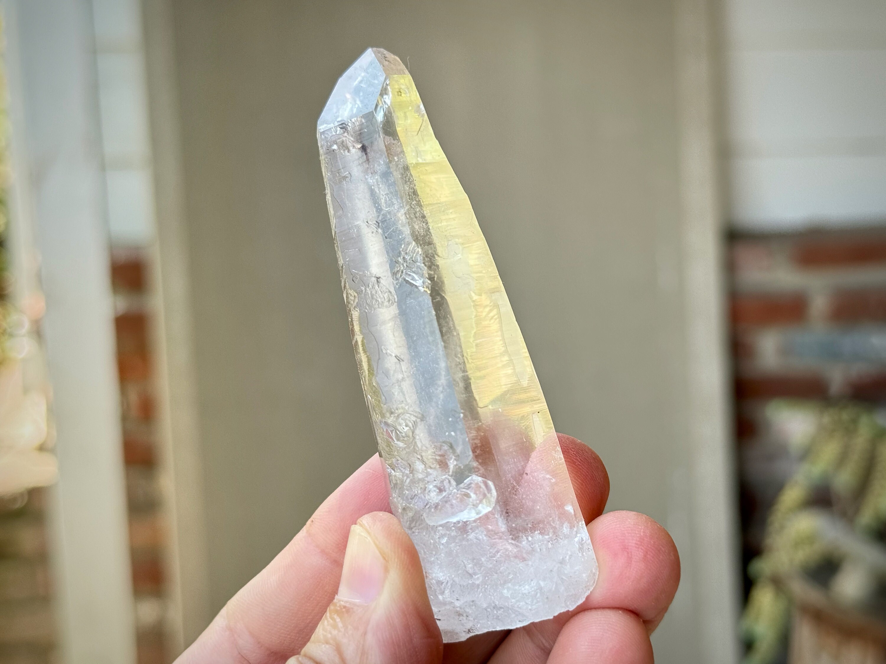 Lightning Strike Laser Quartz with Water Clear Clarity, Rare Find ...