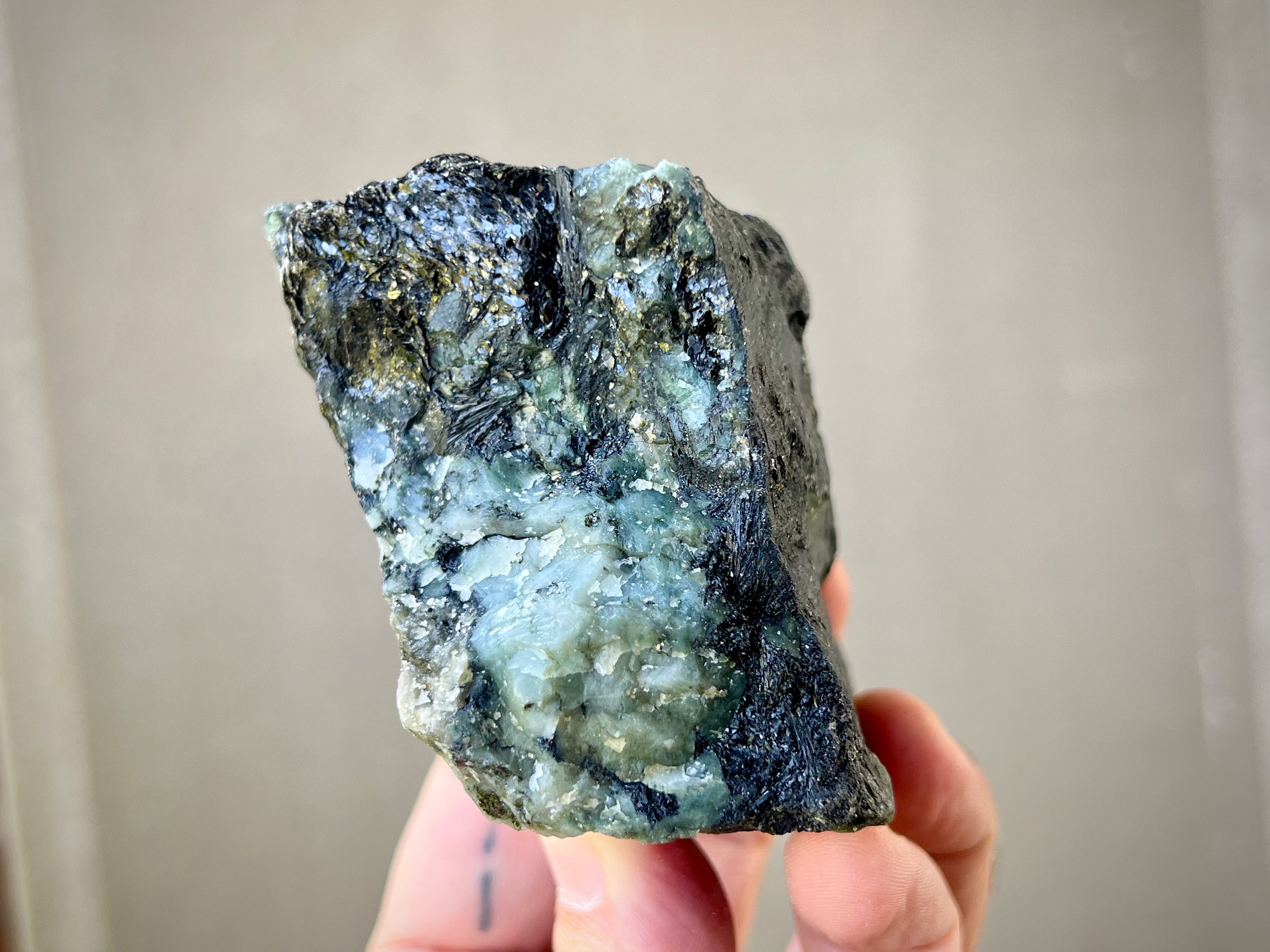 Emerald Crystal with Vibrant Green Color, Rare Find, Natural Raw Emerald, Heart Opener ...