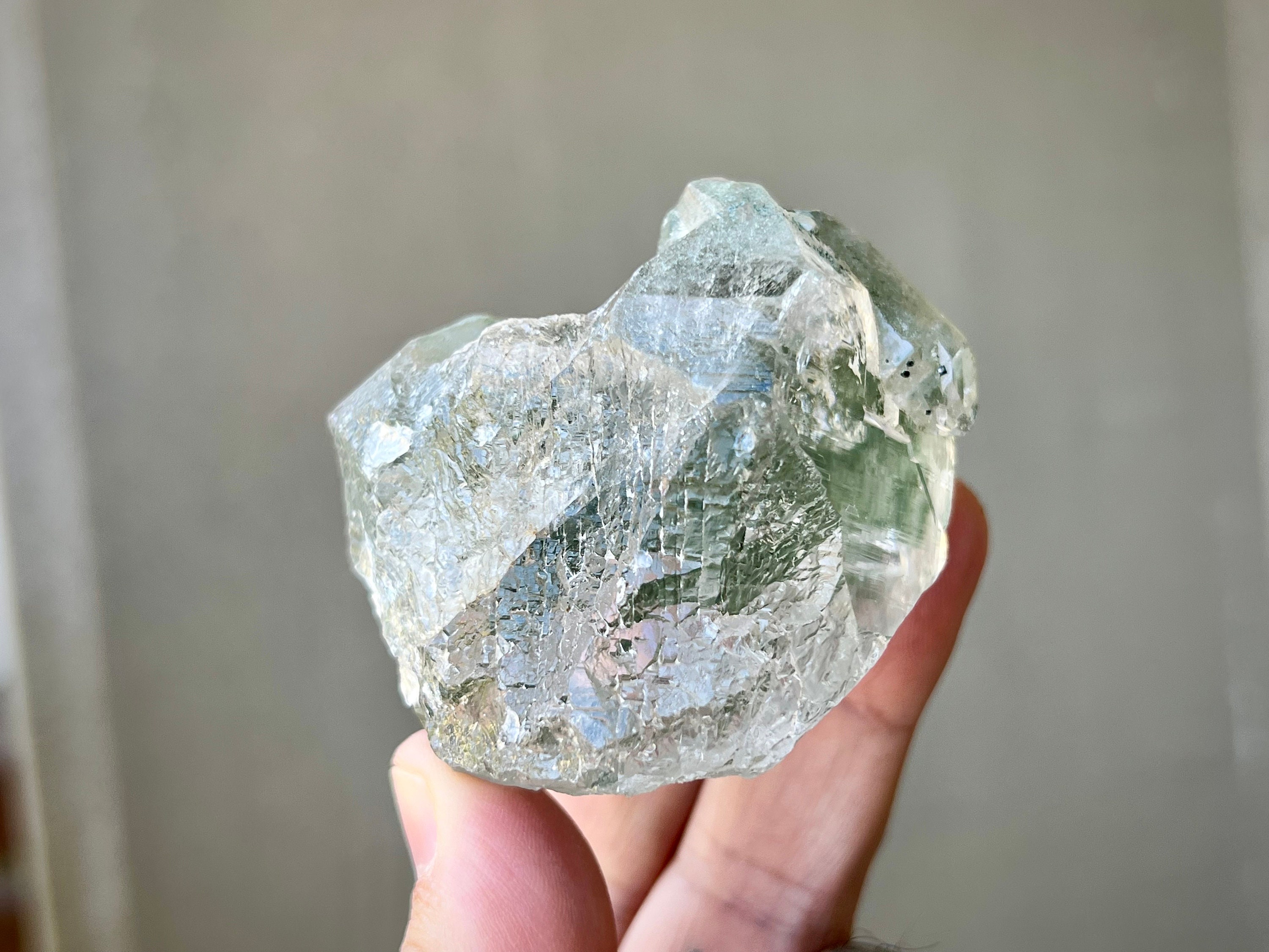 Himalayan Cathedral Quartz with Green Chlorite, New Find, High Altitude ...