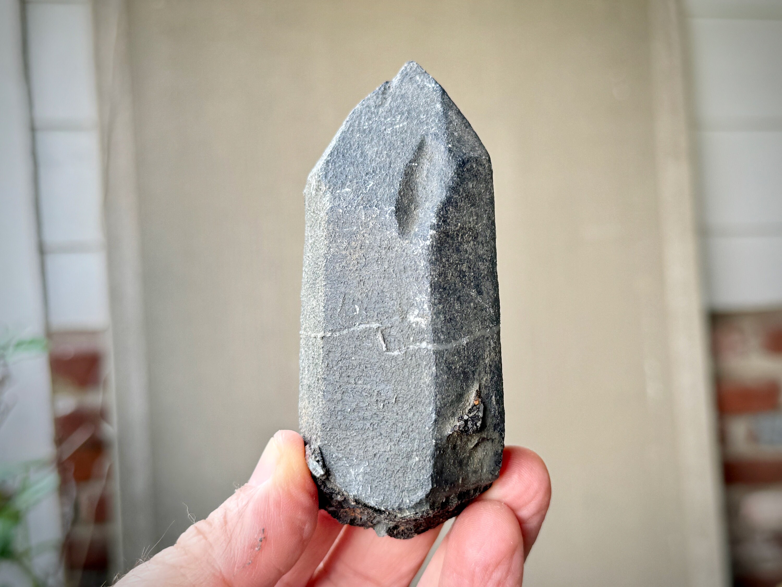 Black Shadow Quartz, Rare Goethite after Quartz Pseudomorph, New Find ...