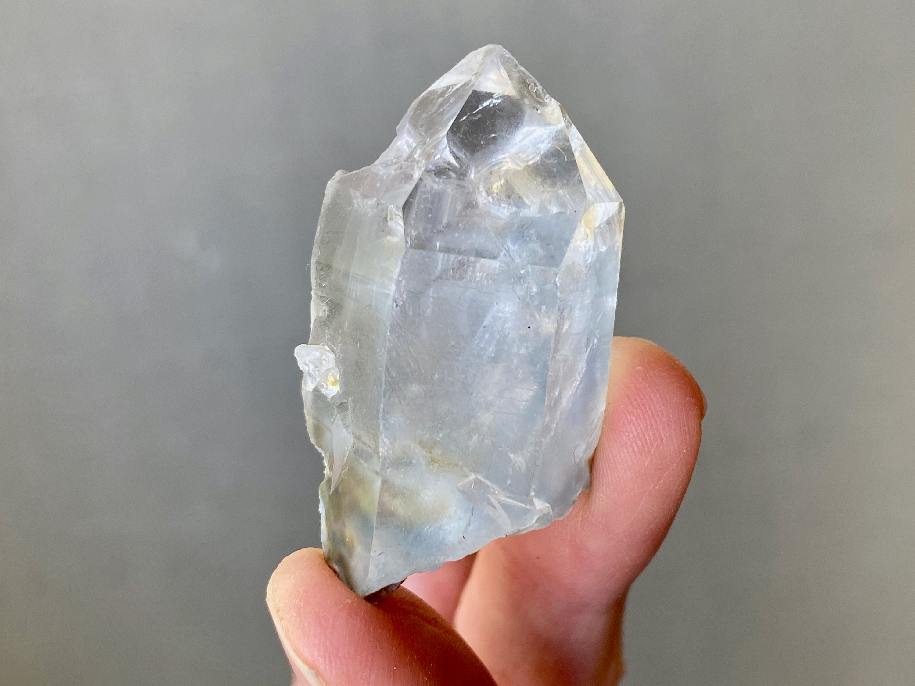 Blue Tara Quartz Crystal, Rare Find, Psychic Intuition, Spiritual ...