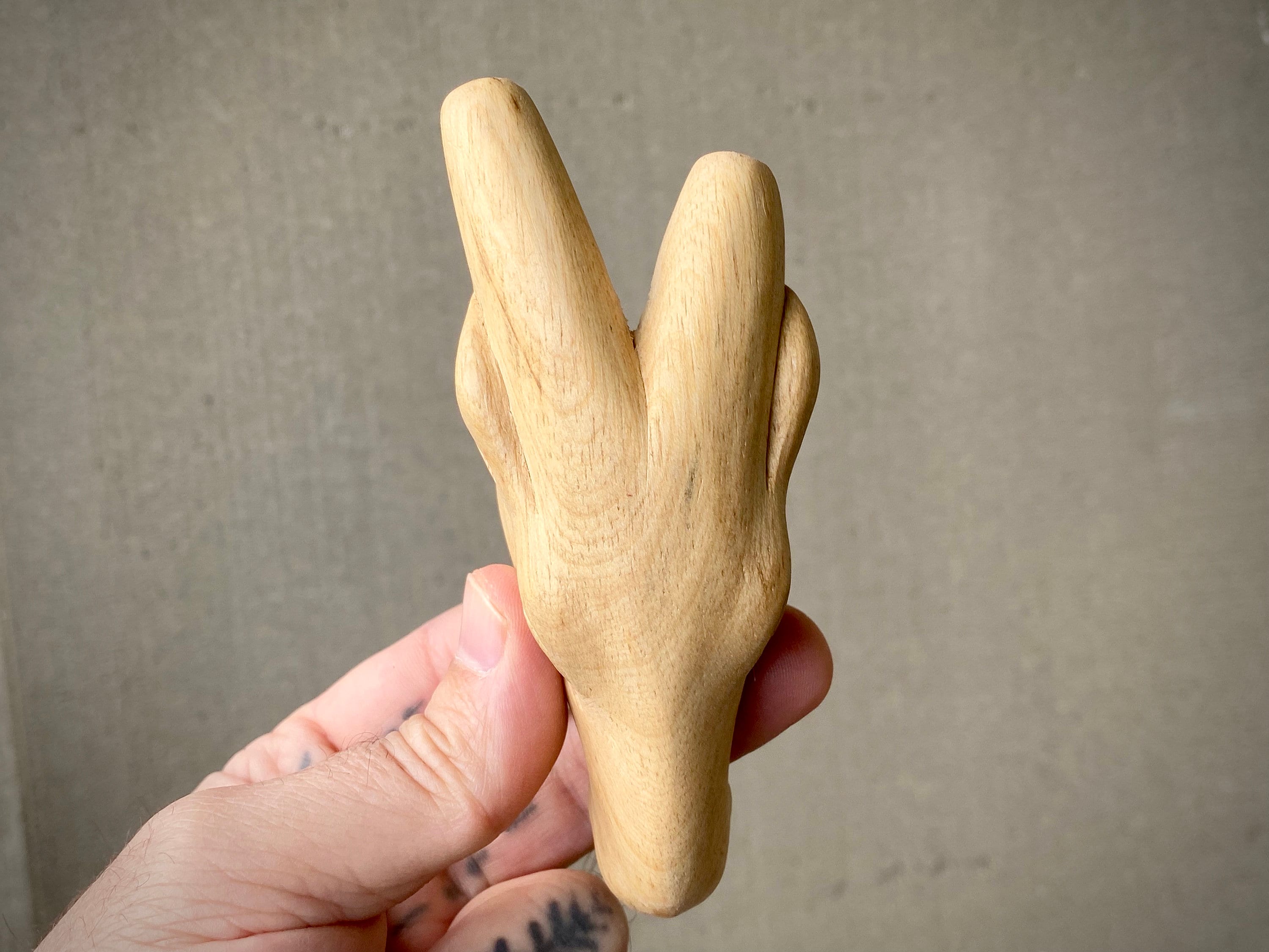 Camel Kuripe, Solid Wood Single Block Kuripe, Hand Carved Shamanic Self ...