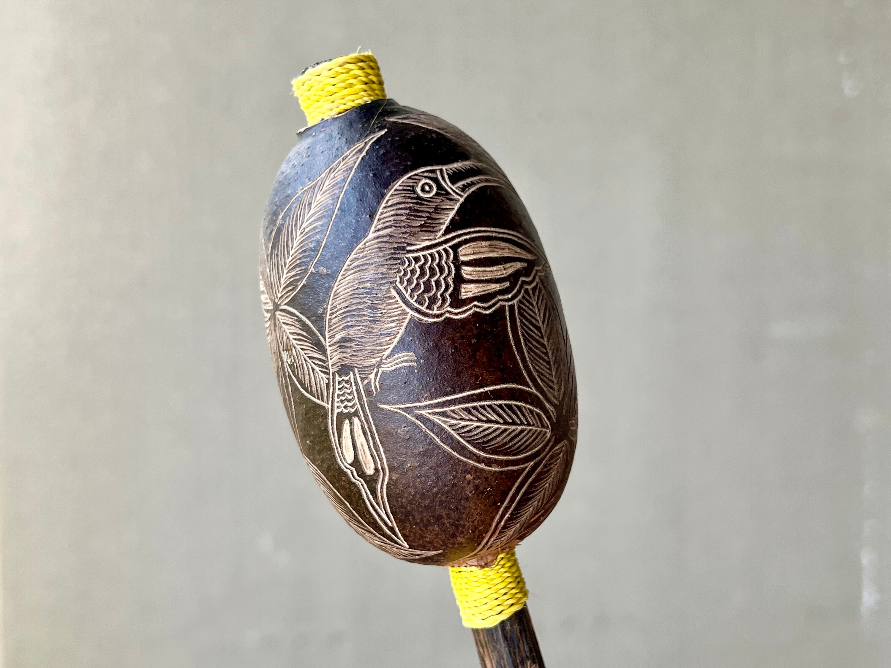 Shaman Rattle, Traditional Shipibo Rattle for Shamanic Plant Medicine ...