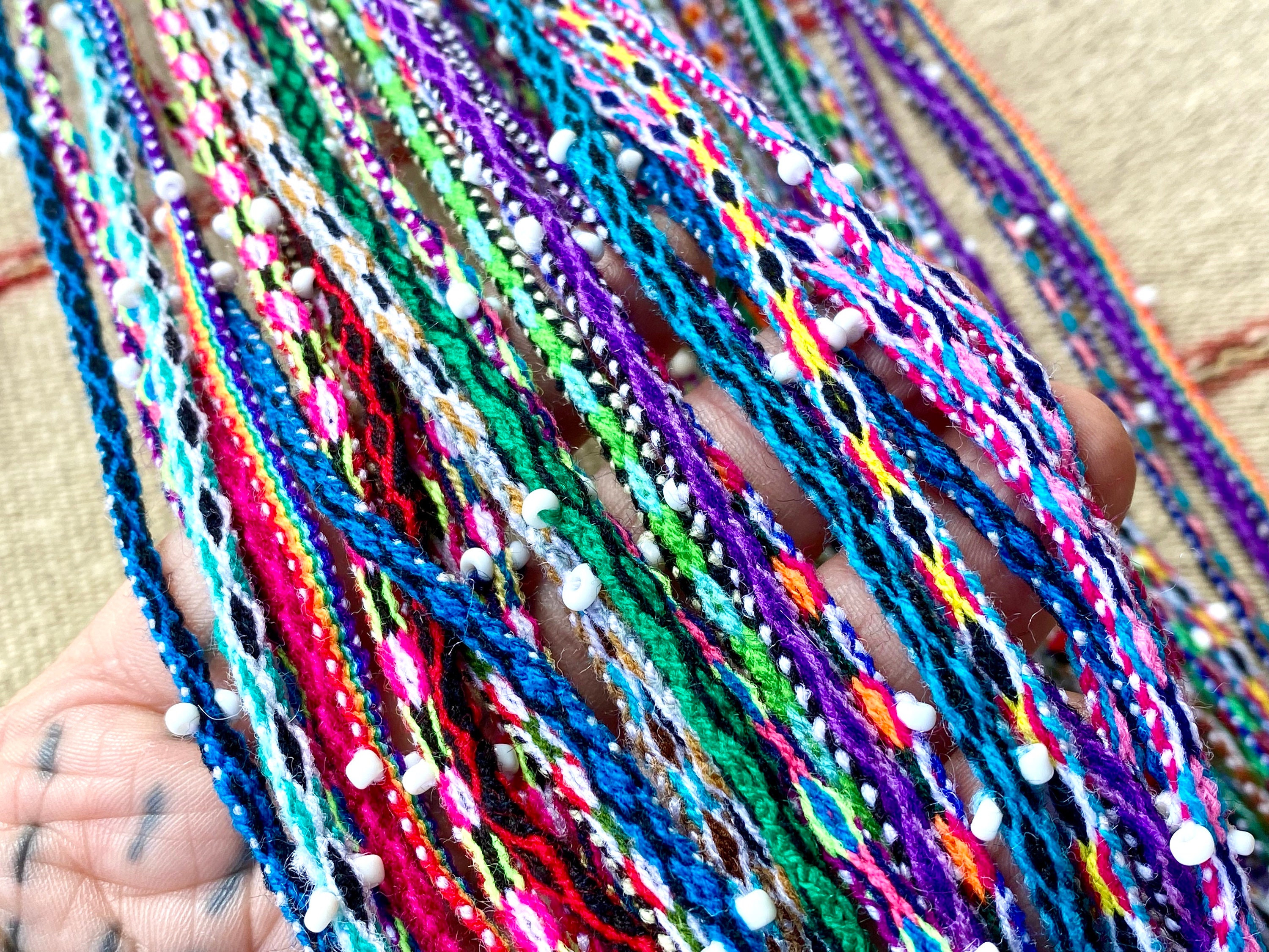 Watana Ties, Traditional Andean Bracelet in Your Choice of Color ...