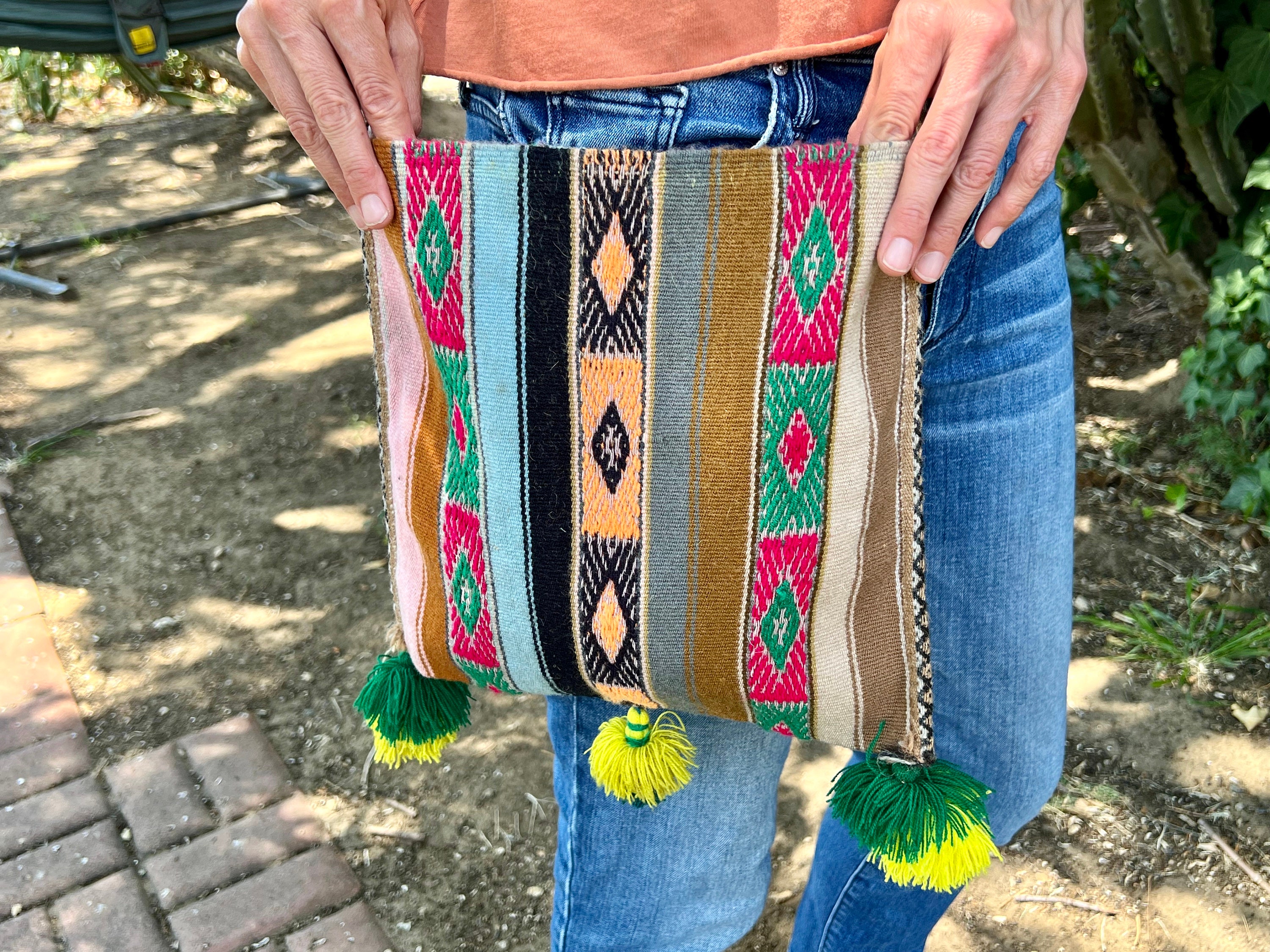 Peruvian Chuspa Bag, Traditional Handwoven Andean Bag for Medicine ...