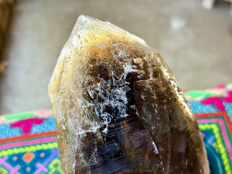 Smoky Morion Quartz, 1.8 Kilo, Root Chakra Crystal, Grounding ...