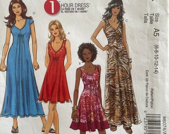 Fit and Flare Dress Pattern - Etsy