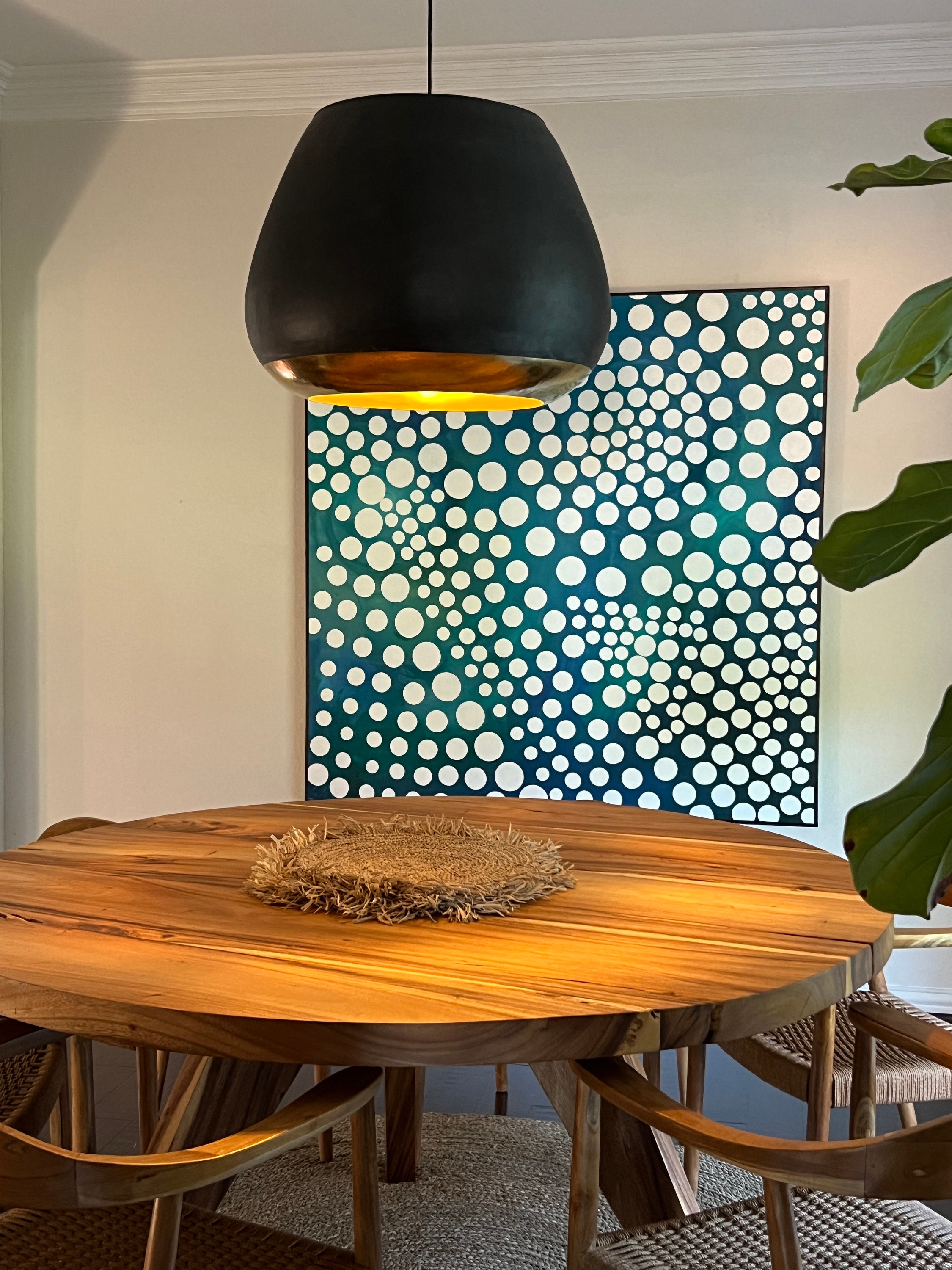 Live Edge Round Dining Table Round Conference Table Wood Base - Etsy