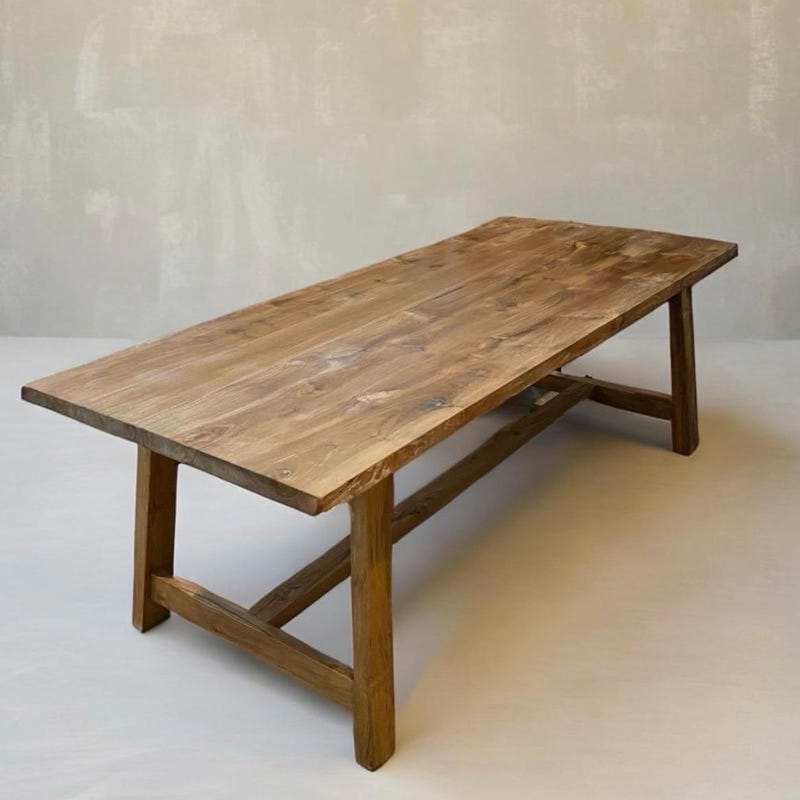 Teak Dining Table - Etsy
