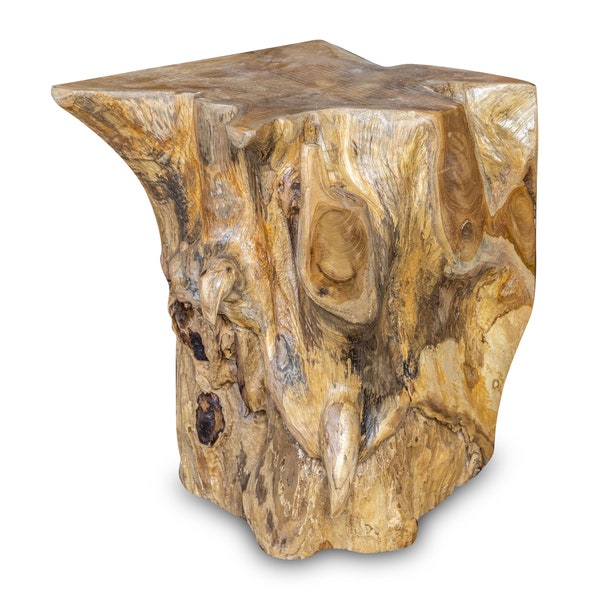 Stump Side Table - Etsy