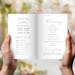 Wedding Program Booklet Template, Folded Ceremony Printable, DIY ...