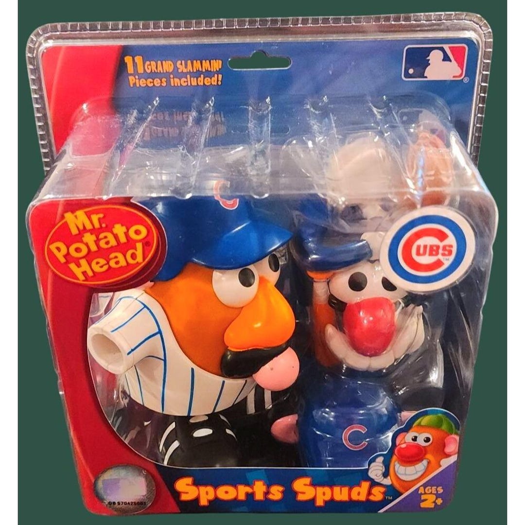 Chicago Cubs Mr. Potato Head Sports Spuds Set With 11 Grand Slammin ...