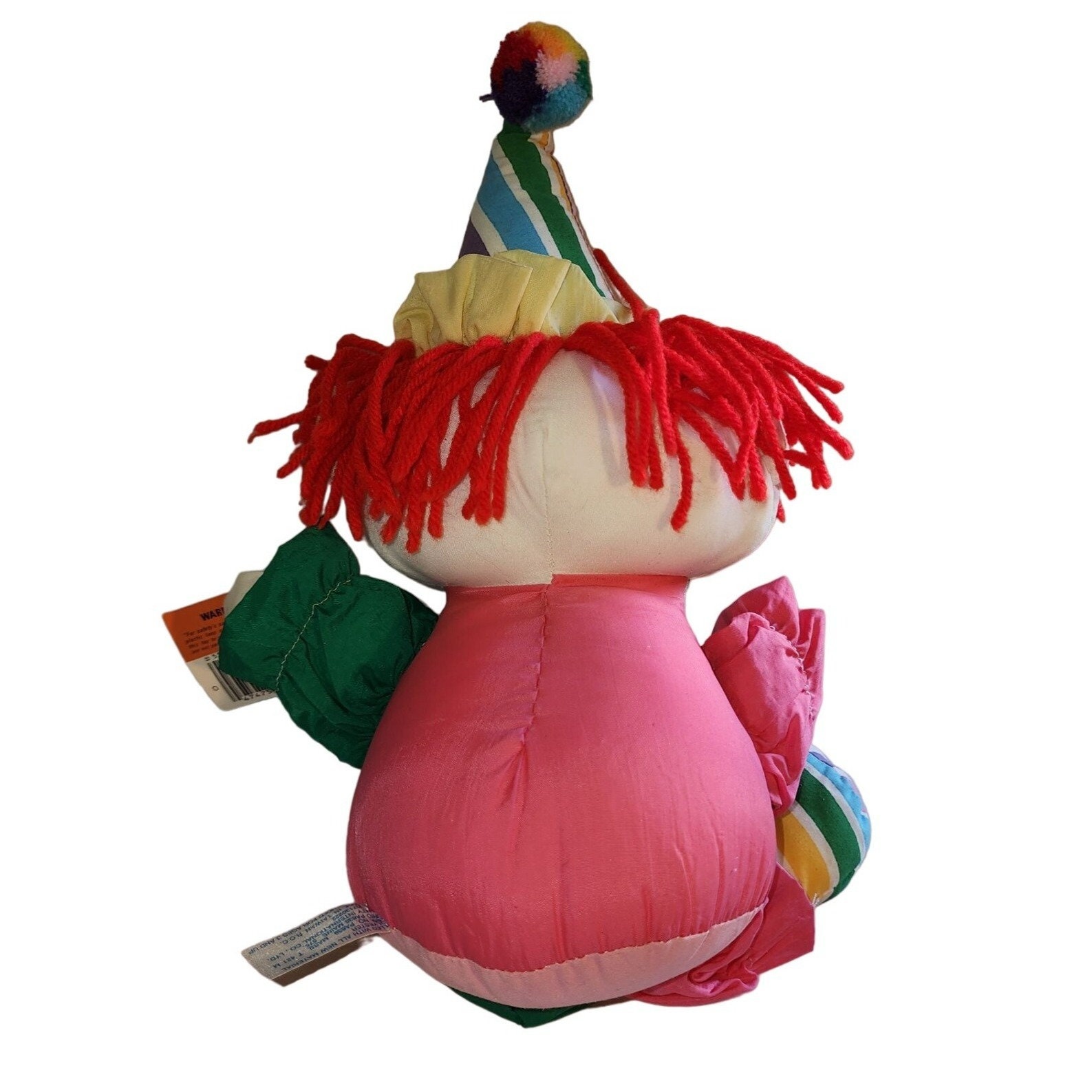 Vintage Stuffed Clown Tags Attached 16x12 Sfpf Home•c1 - Etsy