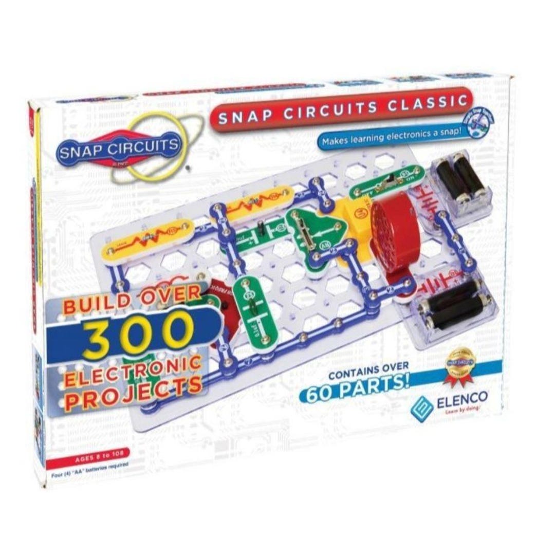 Snap Circuits Classic Electronic Kit With 300+ Projects 60+ Parts by ...