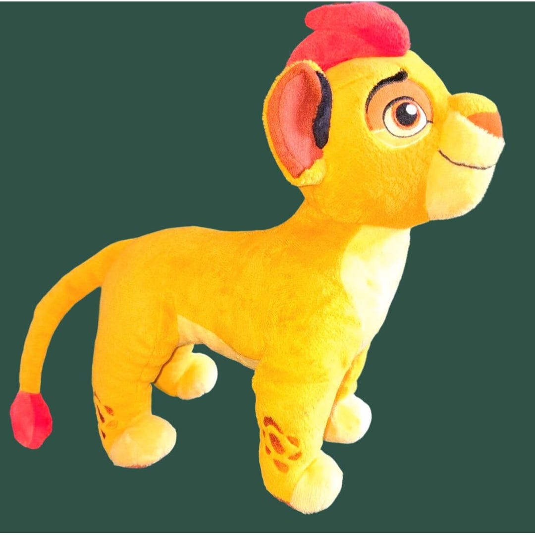 Disney the Lion Guard Kion Plush Toy 11x13x5 Stuffed Animal Soft Plush ...