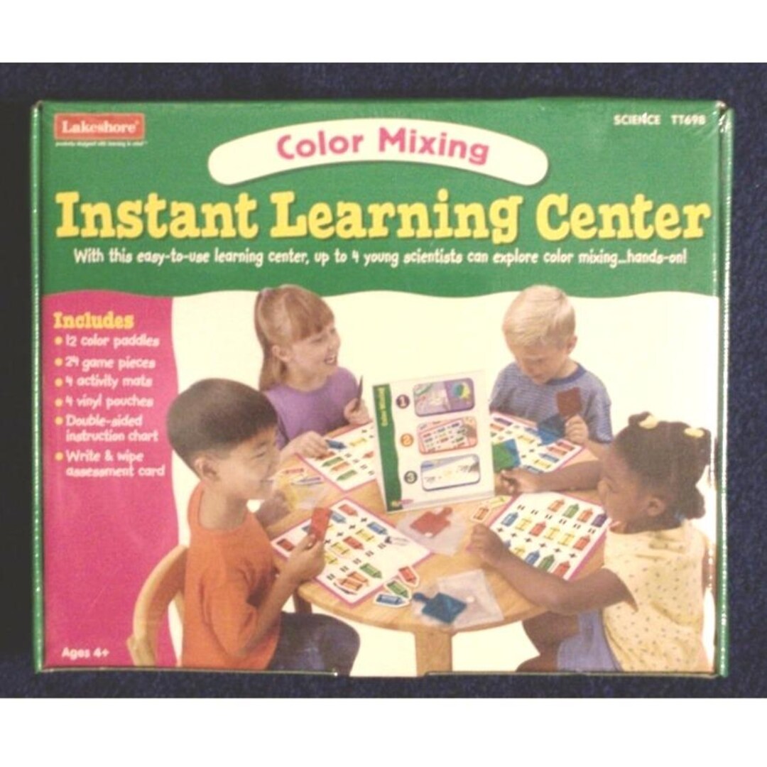Lakeshore Instant Learning Center Color Magnet Sets Ages 4+ Hands-on ...