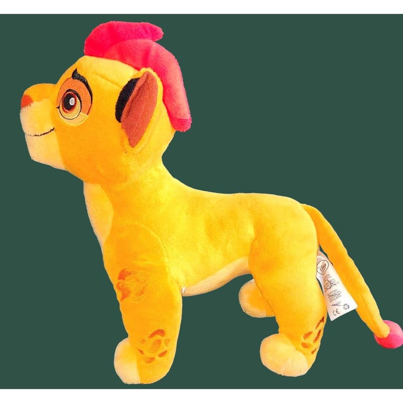 Disney the Lion Guard Kion Plush Toy 11x13x5 Stuffed Animal Soft Plush ...