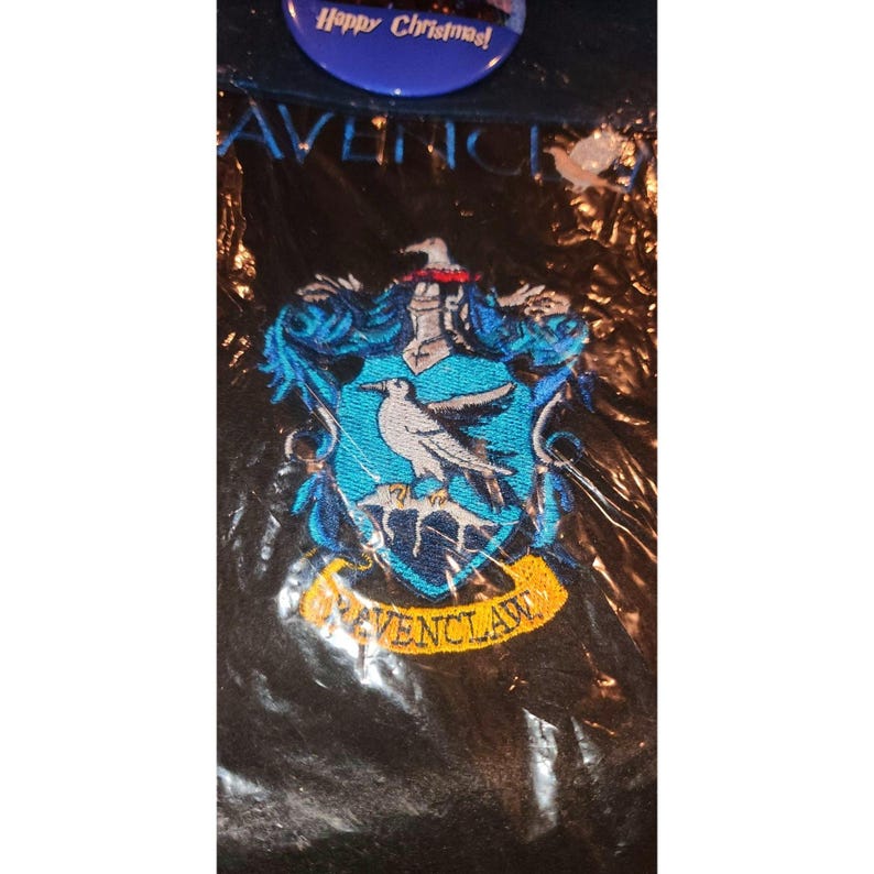 Harry Potter Ravenclaw House Crest Christmas Stocking Blue Black - Etsy