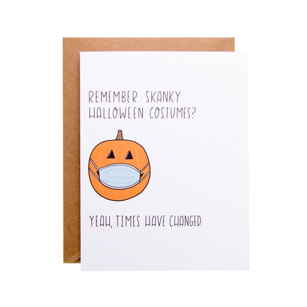 Funny Halloween Card - Etsy