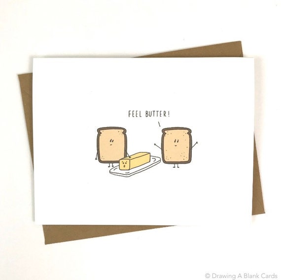 Funny Feel Better Card Funny Get Well Soon Card Feel | Etsy