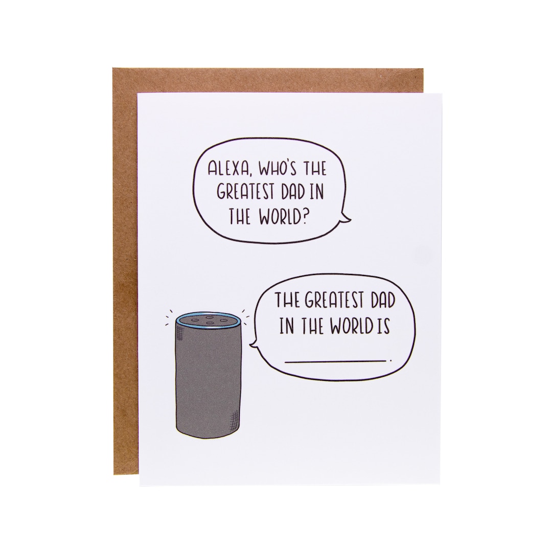 Funny Father’s Day Card | Unique Father’s Day Card | Greatest Dad in ...