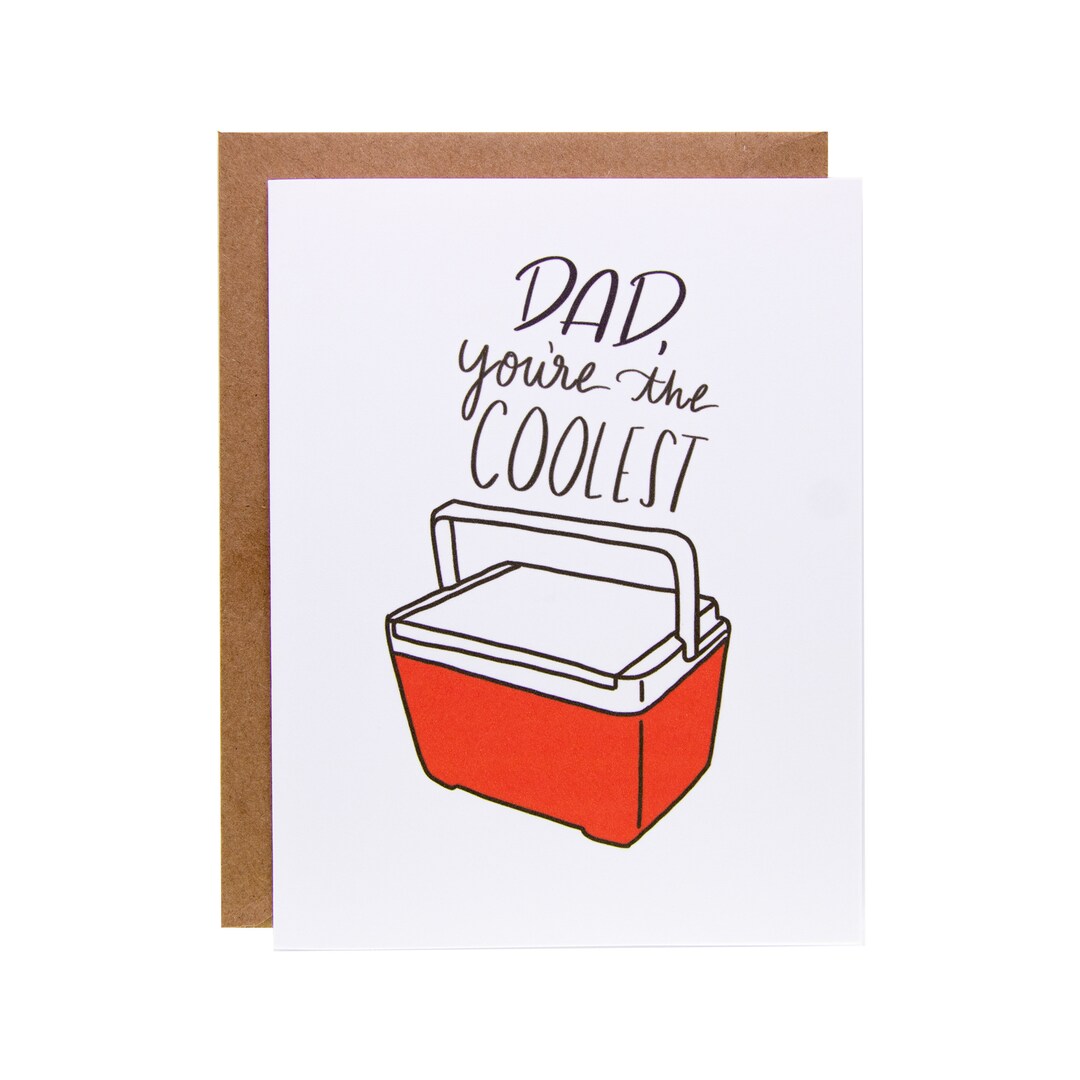 Funny Father’s Day Card | Funny Card for Dad | Dad, You're the Coolest ...