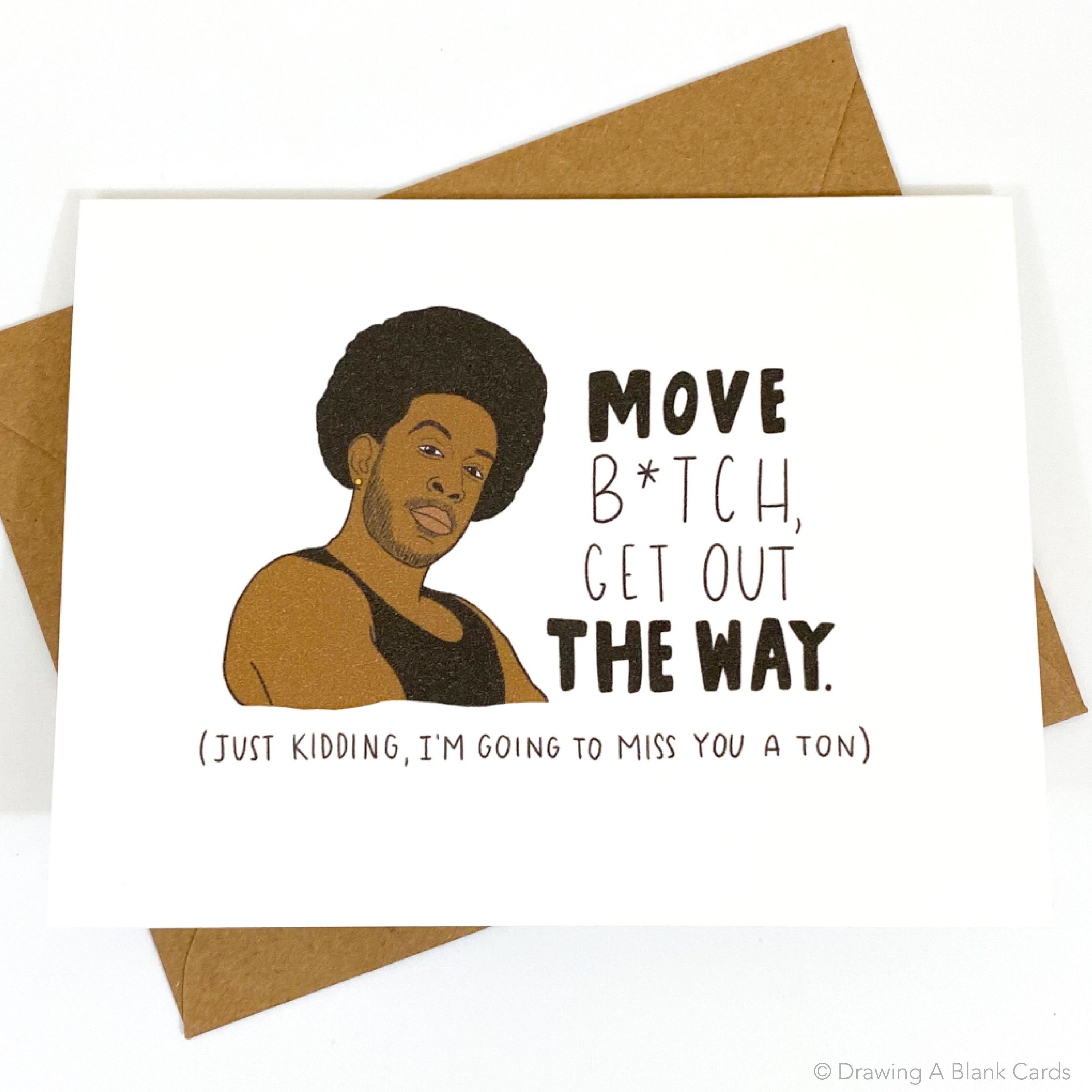 Funny Goodbye Card Unique Goodbye Card Funny Moving Card - Etsy