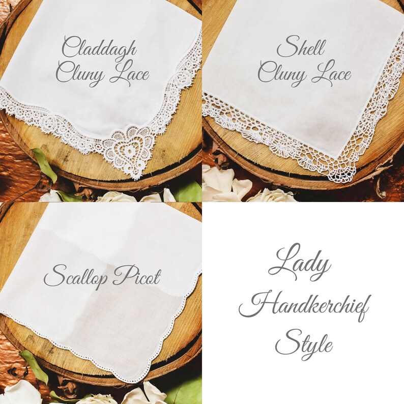 Mother of the Bride Handkerchief From Bride Wedding - Etsy