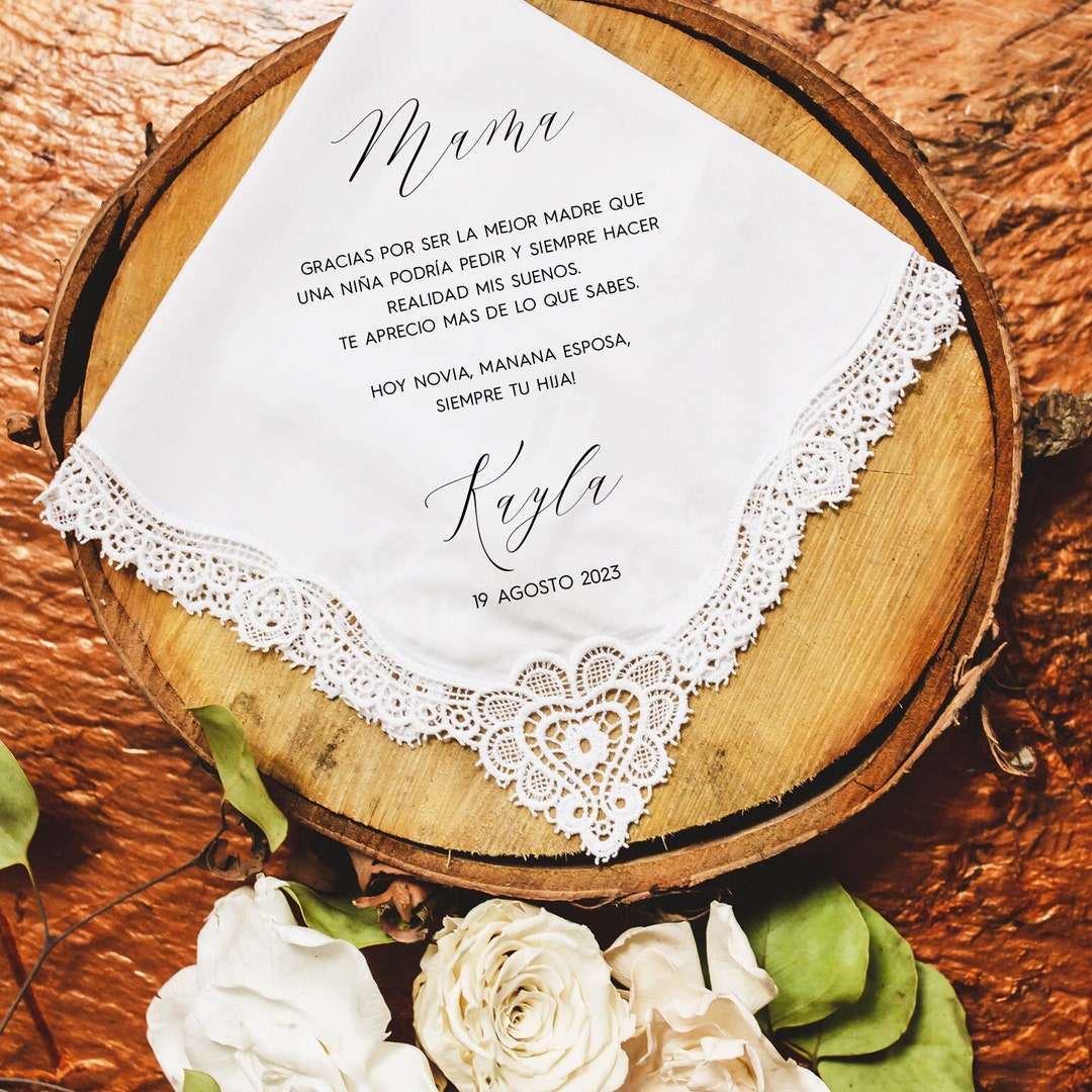 Spanish Mother of the Bride Gift, Spanish Wedding Gift for Mom ...