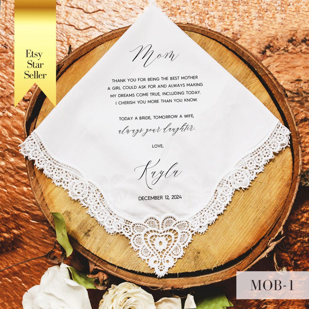 Mother of the Bride Gift & Father of the Bride Gift From Bride, Mother ...