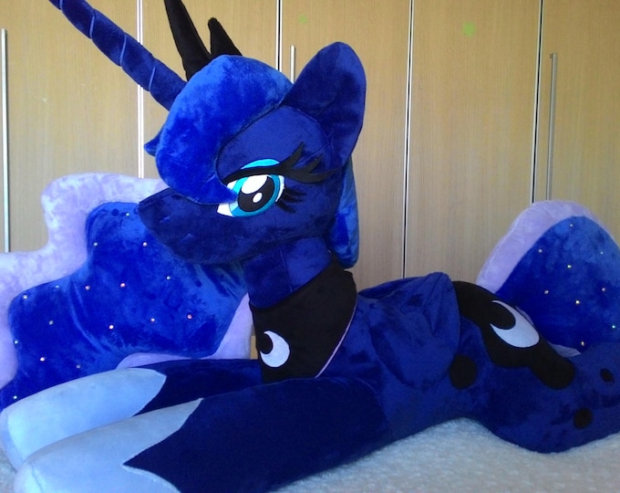 Mlp-plush Stuffed princess Luna Plush Luna - Etsy