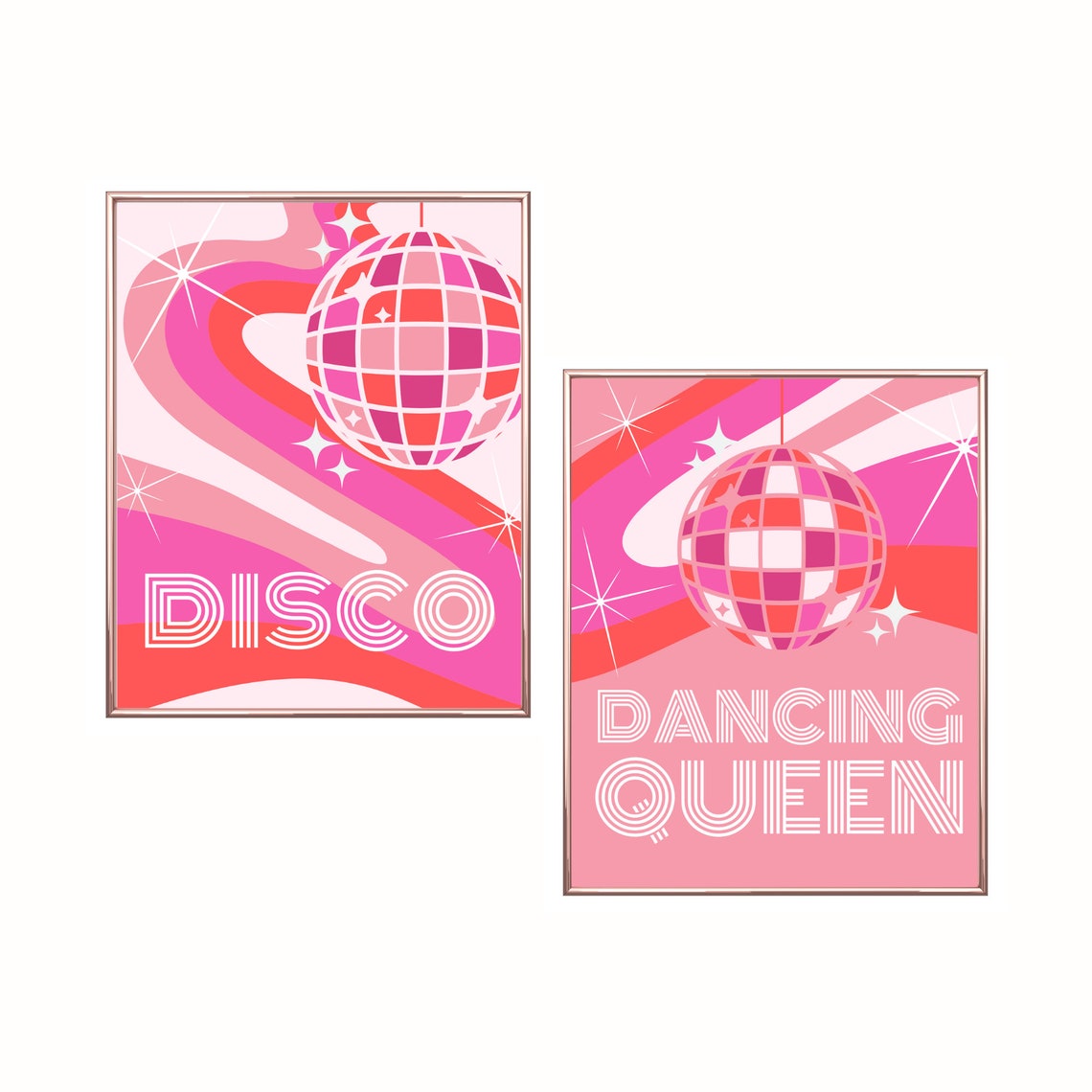 Disco Prints - Etsy