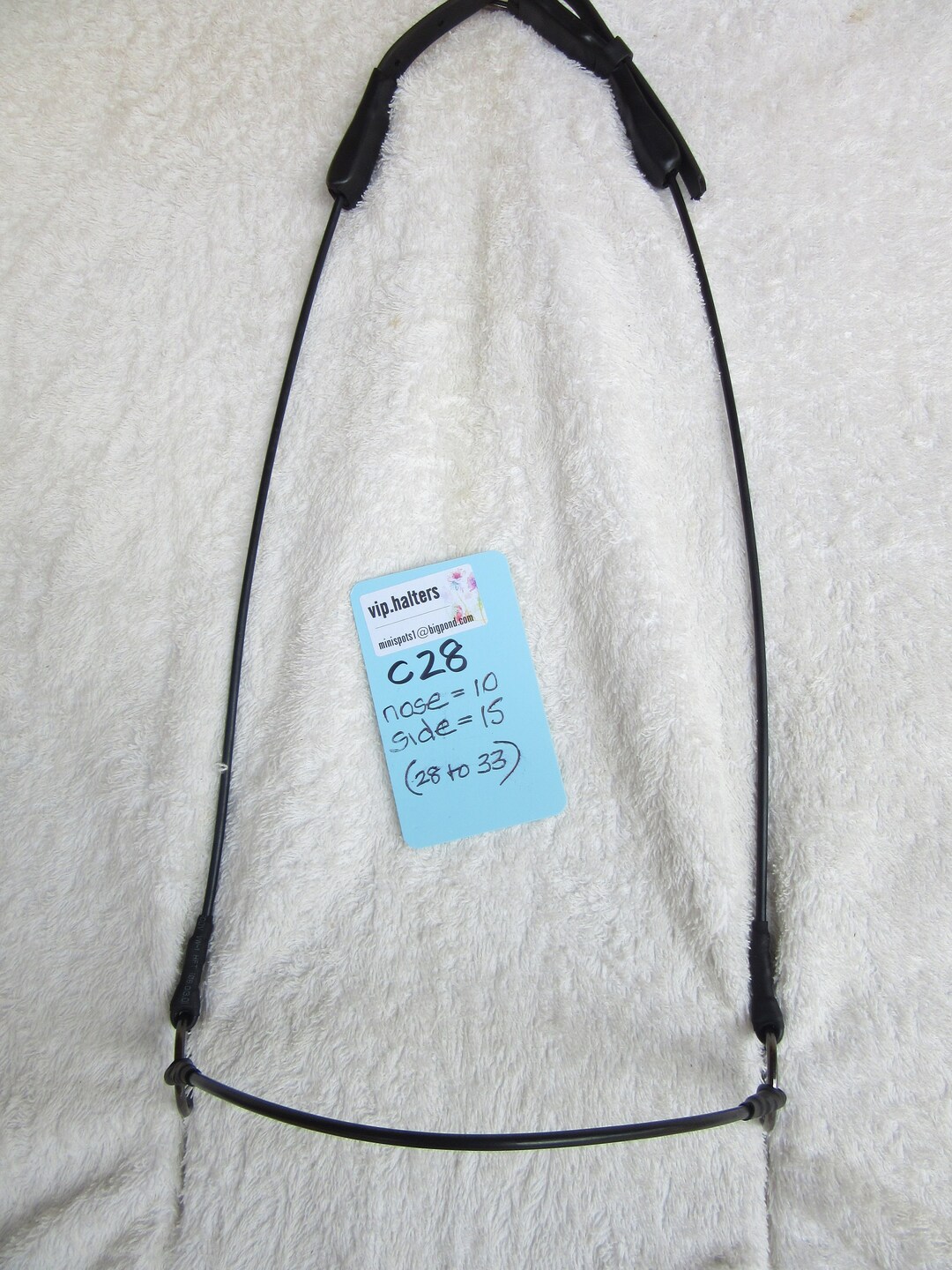 C28 Arab Cable Show Halter - Etsy