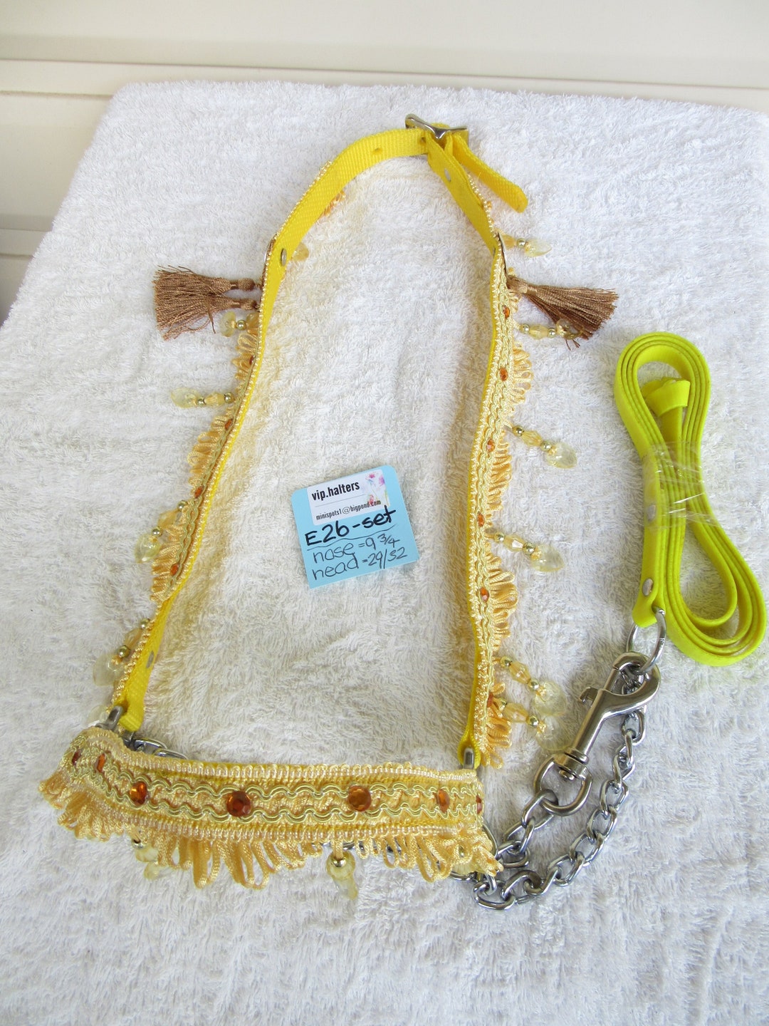 E26 Arab Show Halter Set - Etsy
