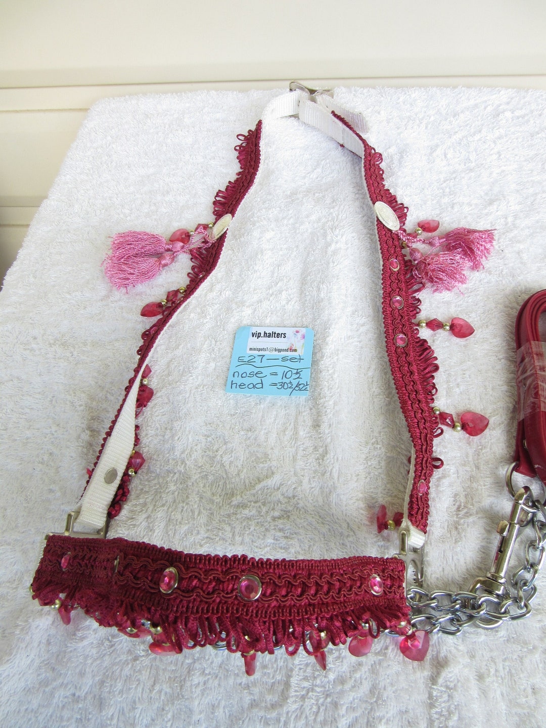 E27 Arab Show Halter Set - Etsy