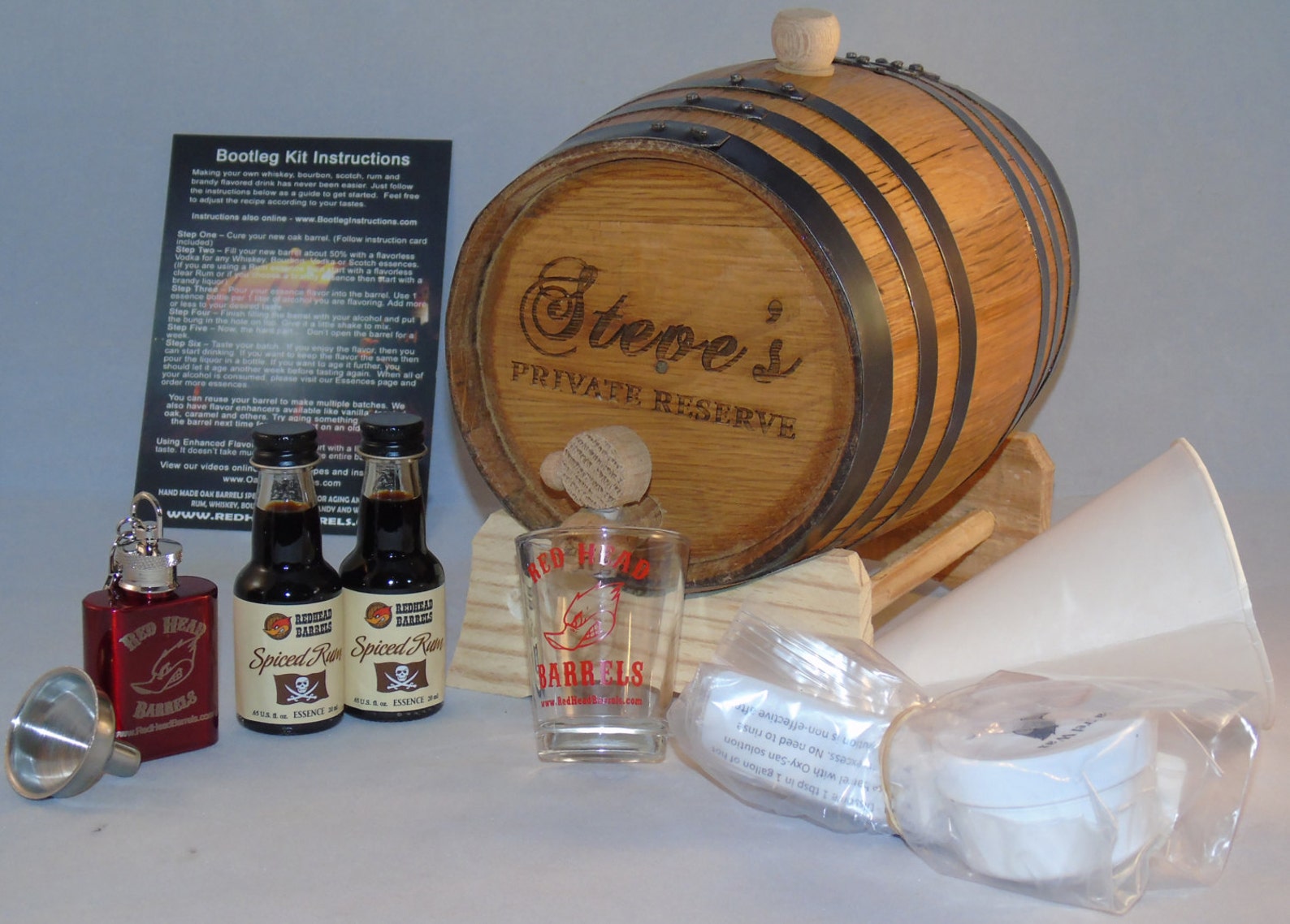 Custom Engraved 2 Liter Oak Barrel Flavoring Kit Make Your - Etsy