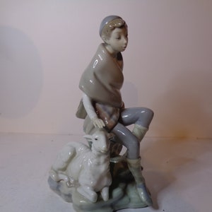 Lladro Little Shepherd With Goat Number 4817 - Etsy