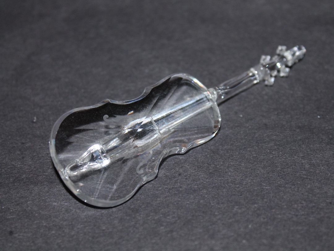 Swarovski Crystal Violin - Etsy