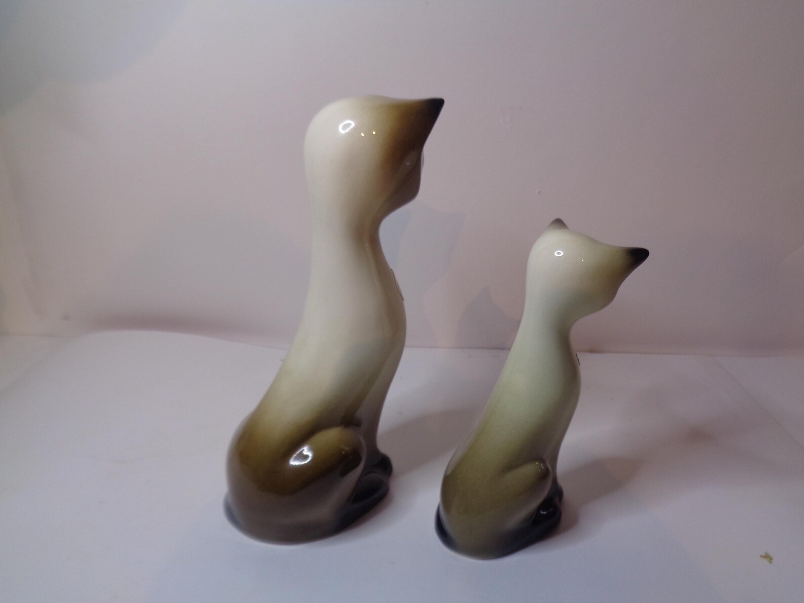 Trentham Art Ware Pair of Kitsch Cats From 1950's - Etsy