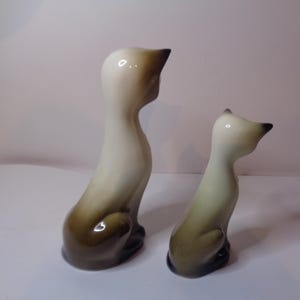 Trentham Art Ware Pair of Kitsch Cats From 1950's - Etsy