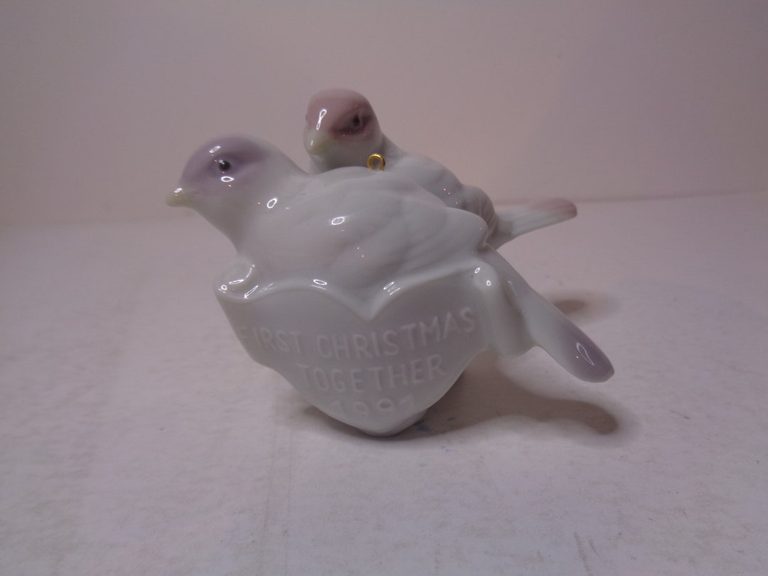 Lladro Our First Christmas Number 5840 Issued 1991 - Etsy UK