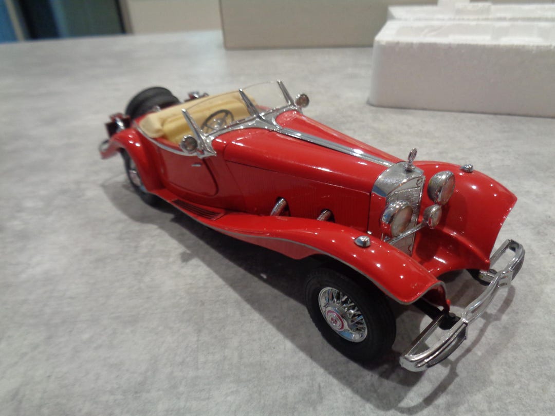 Franklin Mint Mercedes 500 K Special Roadster 1/24 Diecast Model in ...