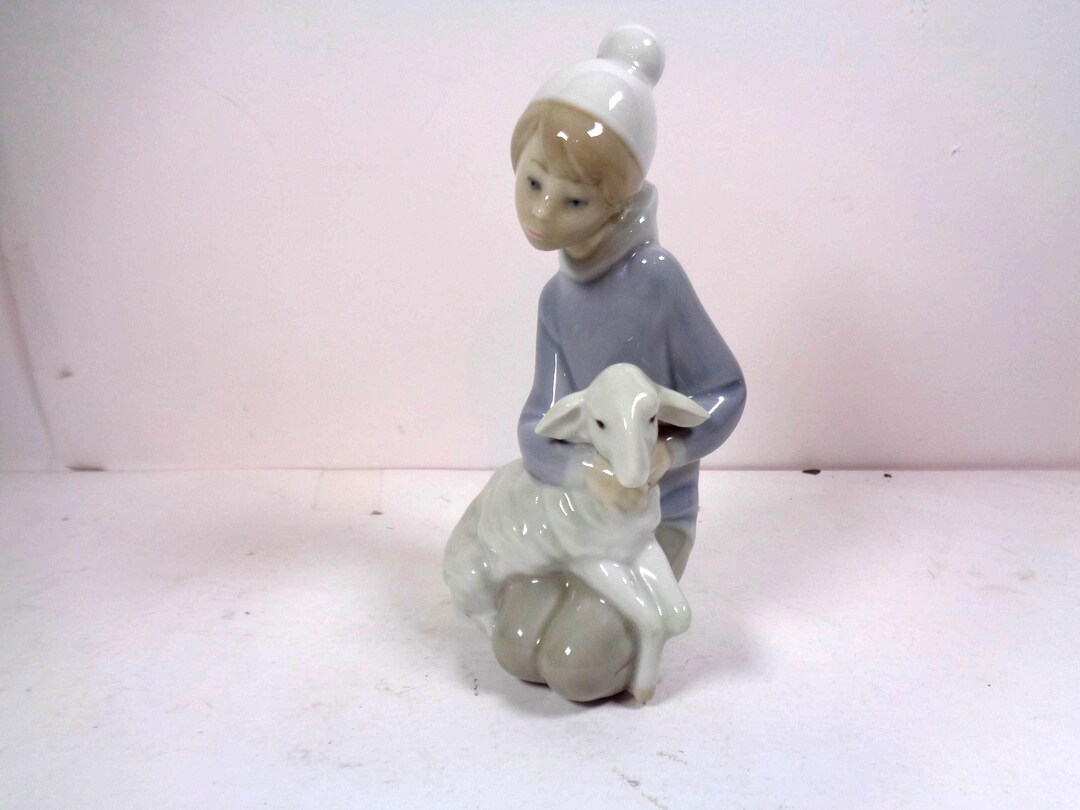 Lladro Shepherd With Lamb Number 4676 Issued 1969 - Etsy UK