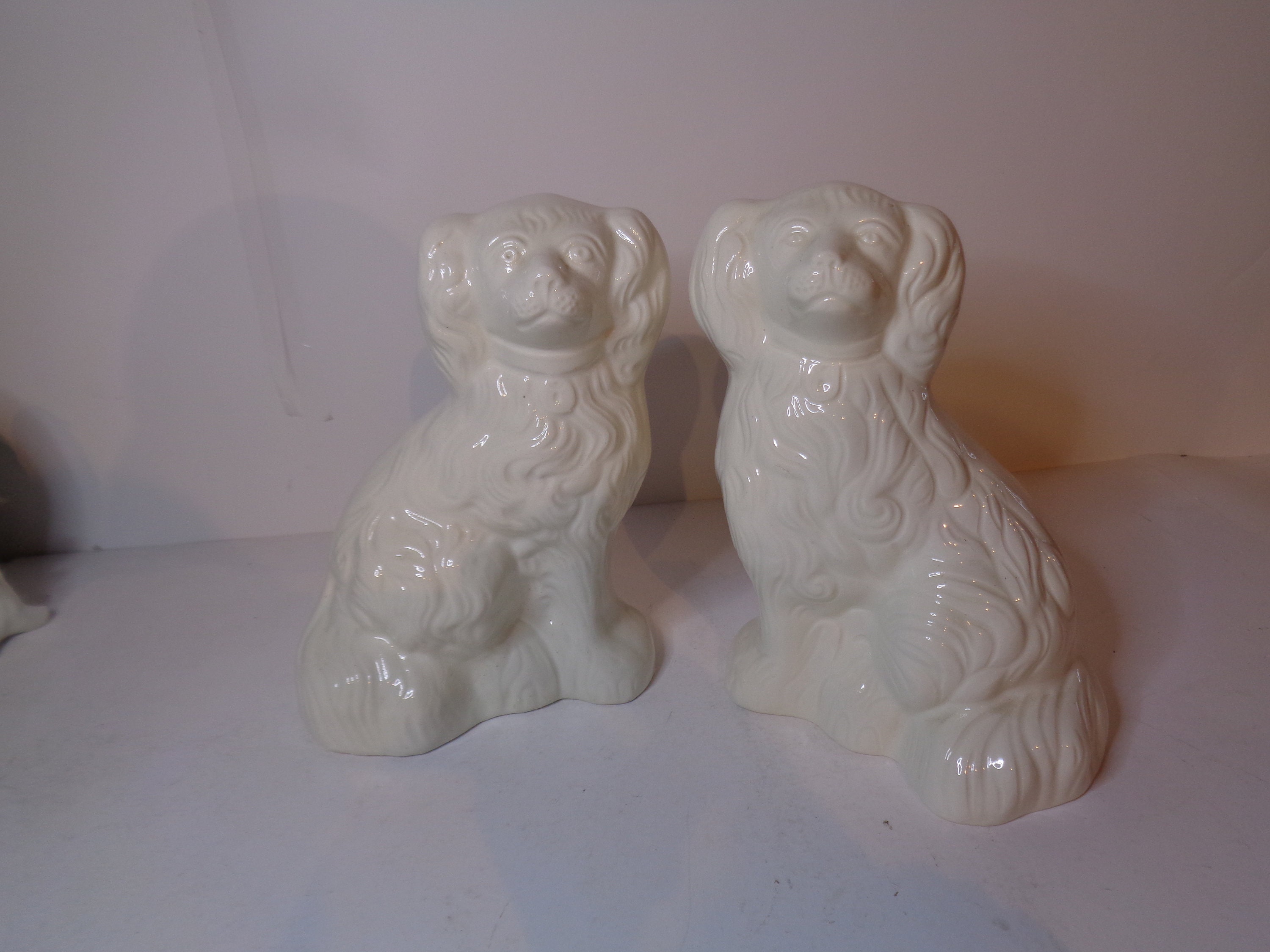 Beswick Old English Dogs Rare Opaque White Gloss No 1378-5 - Etsy