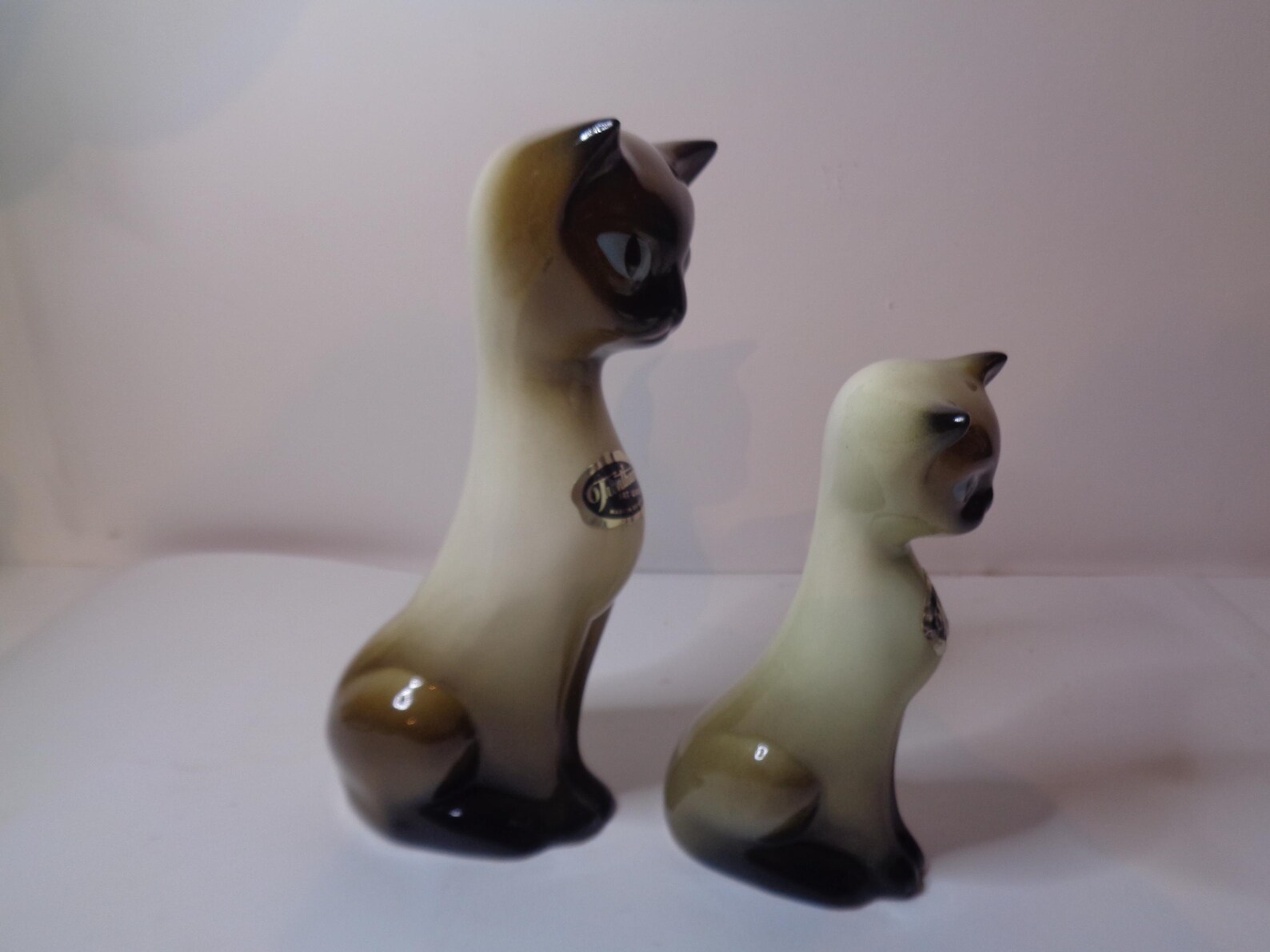 Trentham Art Ware Pair of Kitsch Cats From 1950's - Etsy