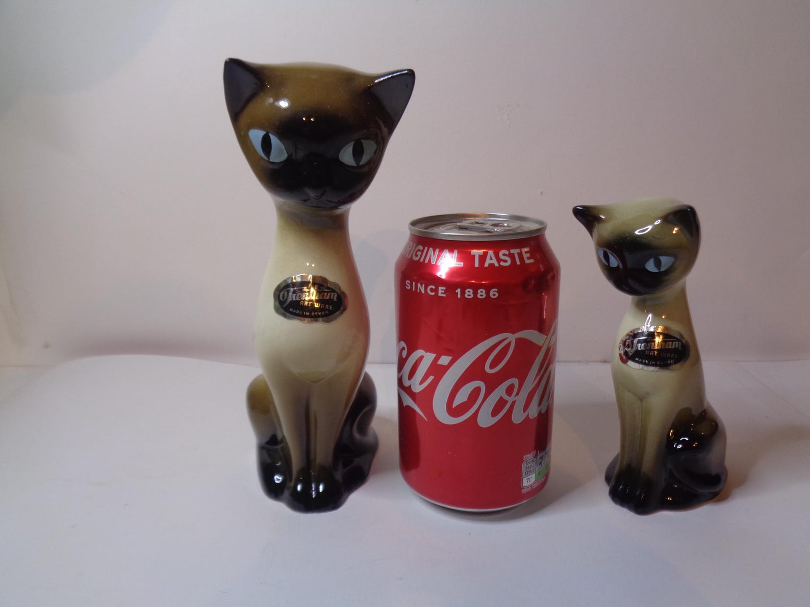 Trentham Art Ware Pair of Kitsch Cats From 1950's - Etsy