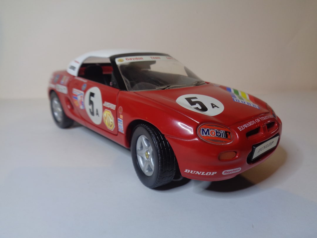 Corgi Limited Edition 1/18 Diecast Model MGF Closed Top Racer - Etsy
